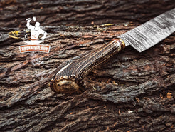 16” inches Handmade Chef Knife Custom Handmade Damascus Steel Kitchen ...