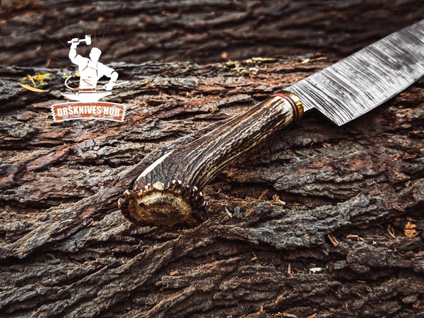 16” inches Handmade Chef Knife Custom Handmade Damascus Steel Kitchen ...